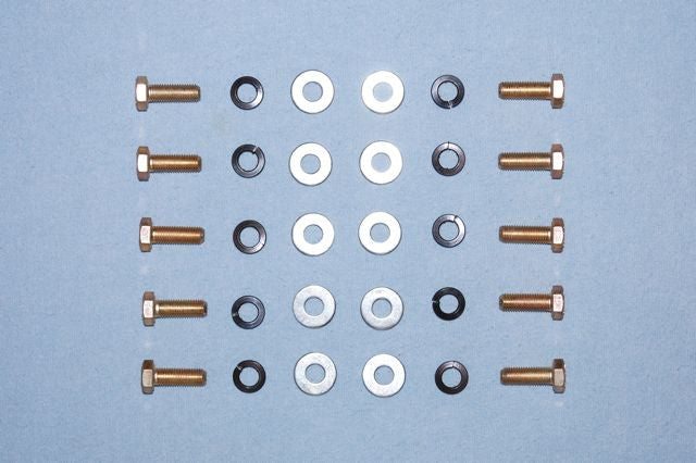 E-Type Bolt Kit - Door Hinge – Monocoque Metalworks